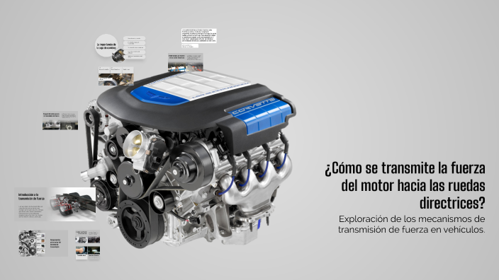 ¿Cómo se transmite la fuerza del motor hacia las ruedas directrices? by ...