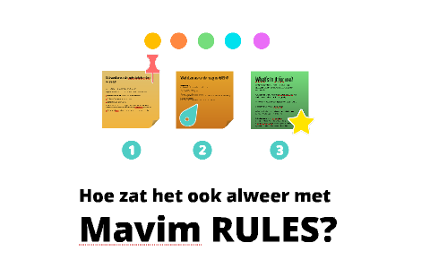 MAVIM Rules by Eva de Vries on Prezi