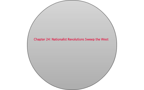 Chapter 24 Nationalist Revolutions Sweep the West by halie grier on Prezi