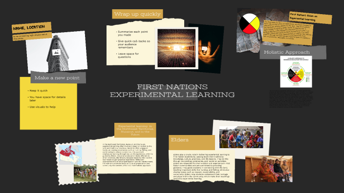 FIRST NATIONS EXPERIMENTAL LEARNING by Erin Rowe on Prezi