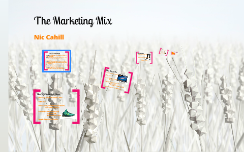 The Marketing Mix by Nic Cahill on Prezi
