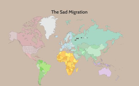The Sad Migration by on Prezi