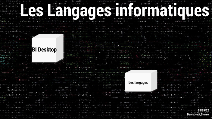 Le langage de programmation + BI Desktop by Steven Seiker on Prezi Le langage de programmation + BI Desktop by Steven Seiker on Prezi
