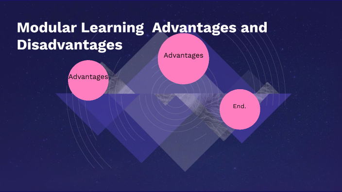 Modular Learning Advantages and Disadvantages by Joycel Nolasco on Prezi