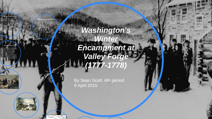 Washington's Winter Encampment at Valley Forge (1777-1778) by Sean ...