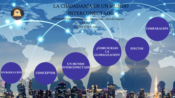 La ciudadania en un mundo interconectado by Ana Elizabeth Santander ...