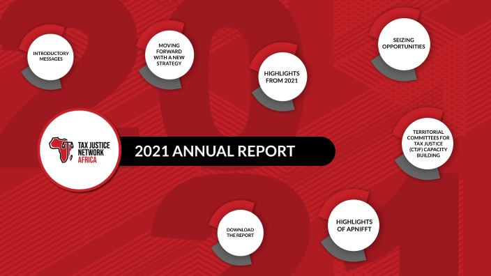 TJNA 2021 Annual Report by Tax Justice Network Africa on Prezi