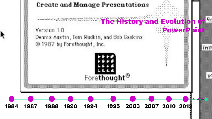 The History and Evolution of PowerPoint by TORRES BALDERAS OSCAR JOEL ...