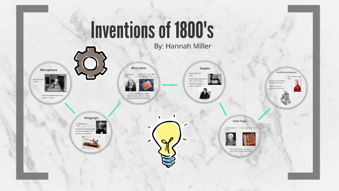 Inventions of 1800s by Hannah Miller on Prezi