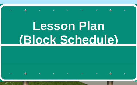 Lesson Plan by Derynn Scine on Prezi