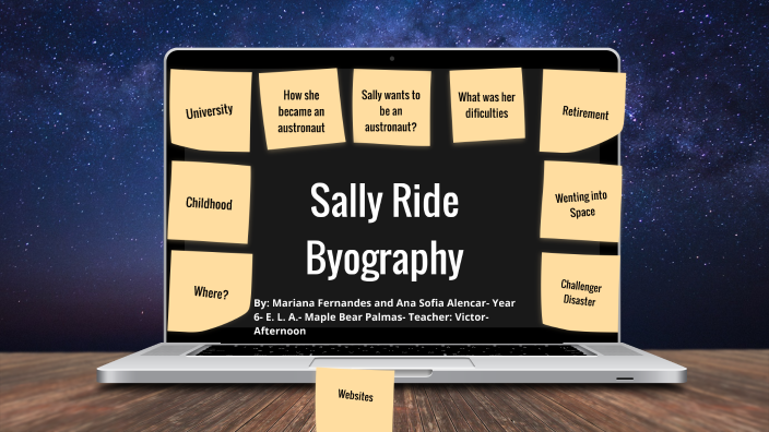 Sally Ride- Apresentation- Biography by Lidiane Alencar