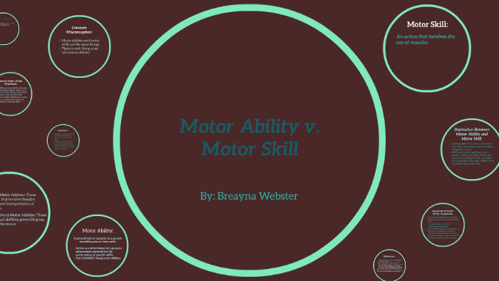 Motor Ability v. Motor Skill by Breayna Webster on Prezi