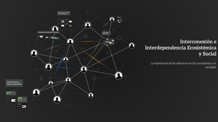 Interconexión e Interdependencia Ecosistémica y Social by ALEISON CARO ...