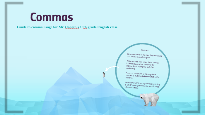 Commas by Daniel Conlan on Prezi