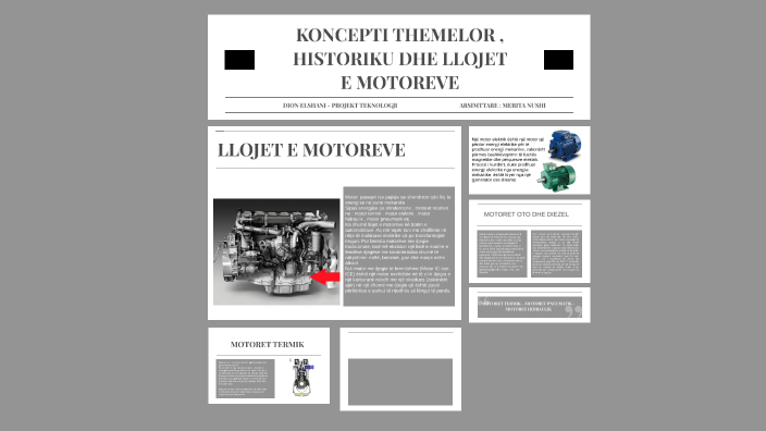MOTORET TERMIK - MOTORET PNEUMATIK - MOTORET HIDRAULIK by Dion Elshani ...