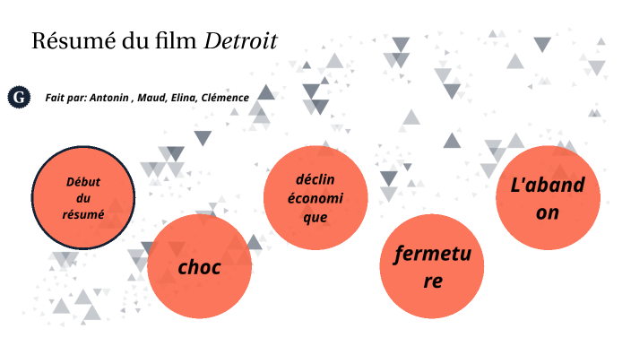 Résumé du film Detroit by Toto Smart on Prezi