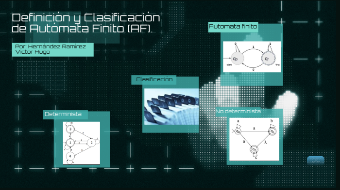Definición y Clasificación de Autómata Finito (AF). by Víctor Hugo ...