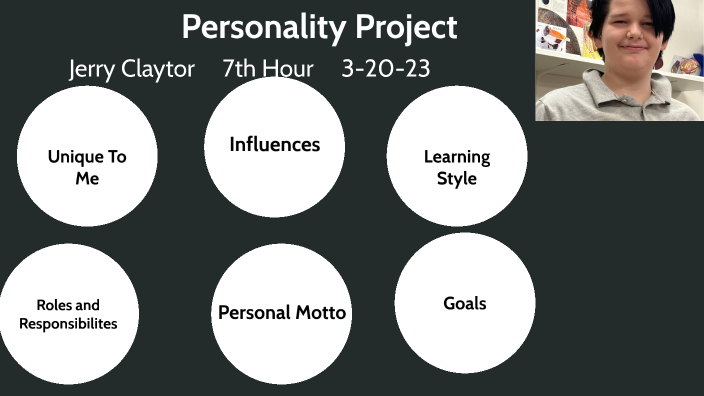 Jerry Personality project by Jerry Claytor on Prezi