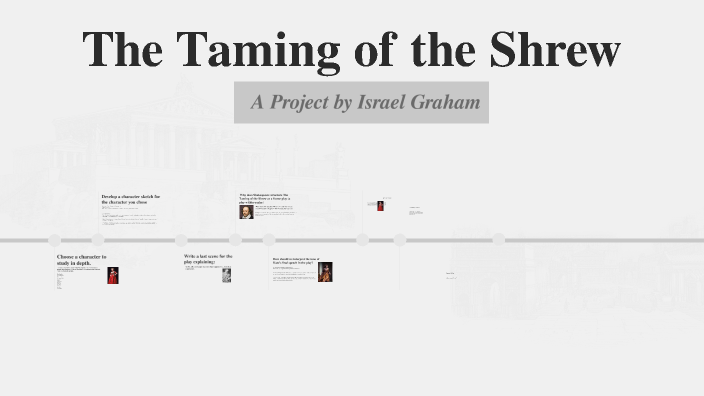 The Taming of the Shrew by Israel on Prezi