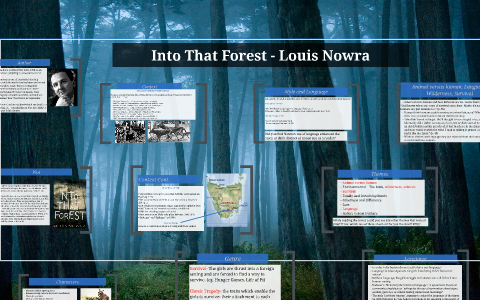 Into That Forest - Louis Nowra by Kaitlyn Beattie on Prezi