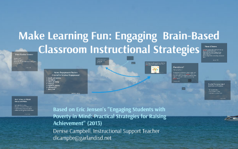 Make Learning Fun: Engaging Brain Based Classroom Instructional ...