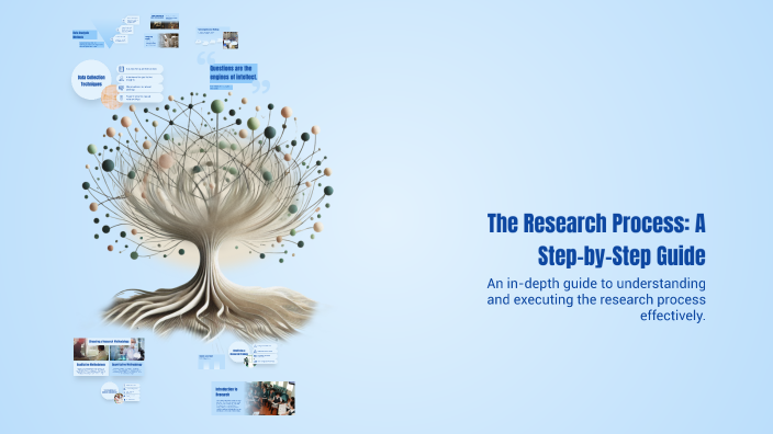 The Research Process: A Step-by-Step Guide by Mick McMahon on Prezi
