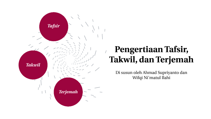 pengertian tafsir takwil terjemah by Wifqi Ni'matul on Prezi
