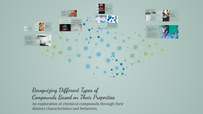Recognizing Different Types of Compounds Based on Their Properties by ...