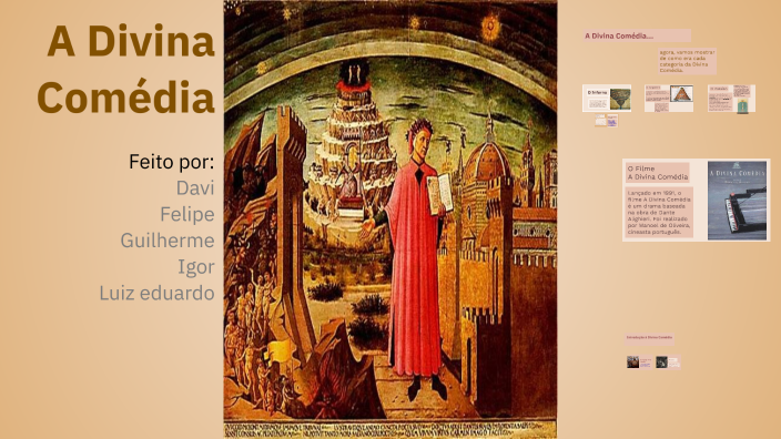 A Divina Comédia by Felipe carroça on Prezi