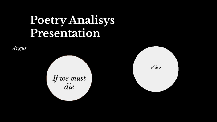 Poetry by Angus Andersen, on Prezi