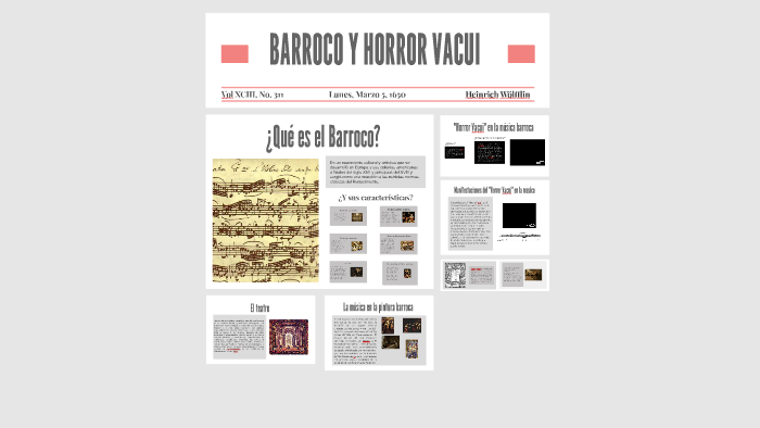 BARROCO Y HORROR VACUI by inmaculada rueda zaragoza on Prezi