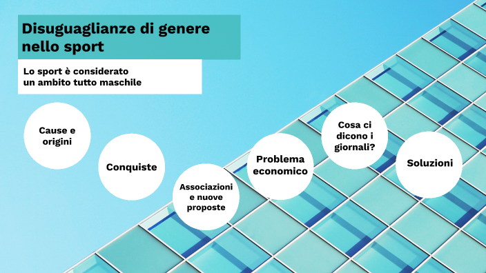 Disuguaglianze di genere nello sport by Marta Bellavia on Prezi