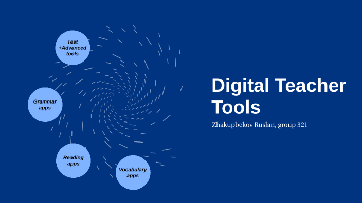 Digital tools of teacher by R Z on Prezi