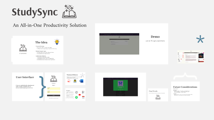 StudySync - All-in-One Productivity Solution by Mihran asadullah on Prezi