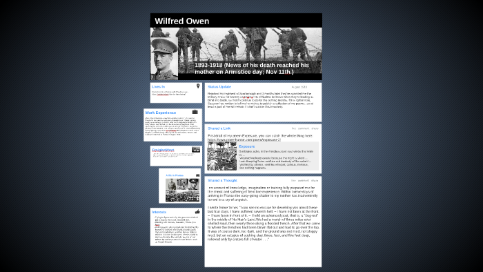 Wilfred Owen by Isla Findlay on Prezi