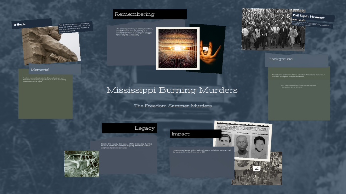 Mississippi Burning Murders by Everhett Pattan on Prezi