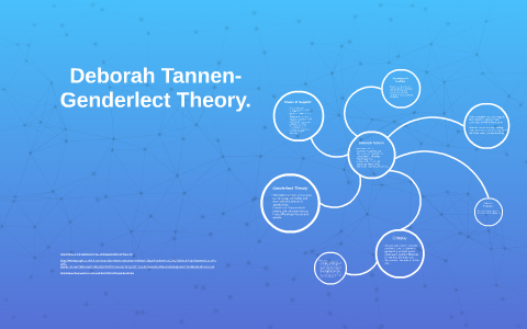 Deborah Tannen- Genderlect Theory. by Eleanor Hawkins on Prezi