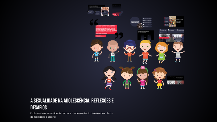 A Sexualidade na Adolescência: Reflexões e Desafios by Nicholas Padula ...