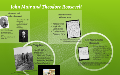 John Muir and Theodore Roosevelt by on Prezi