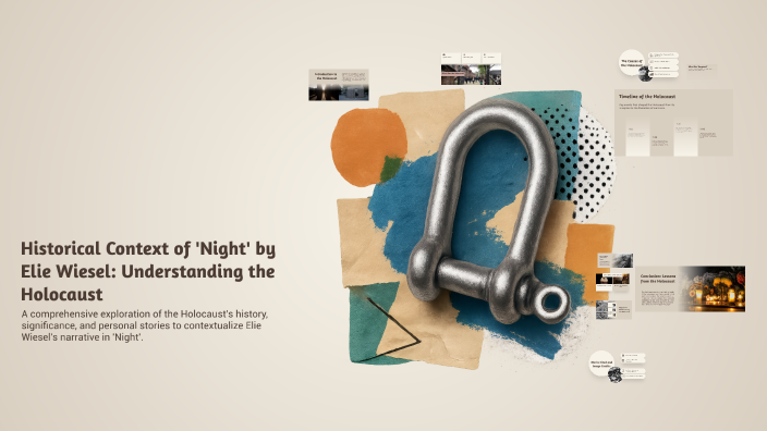 Historical Context of 'Night' by Elie Wiesel: Understanding the ...
