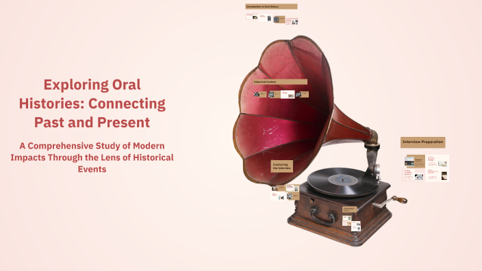 Exploring Oral Histories: Connecting Past and Present by Faith Young on ...