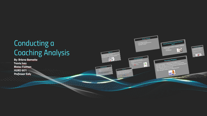Conducting a Coaching Analysis by on Prezi