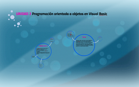 UNIDAD 2 Programación orientada a objetos en Visual Basic by Dayus ...