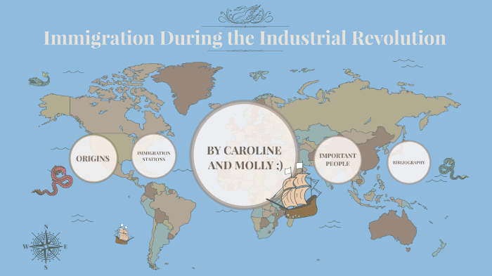 Immigration During the Industrial Revolution by molly branham on Prezi
