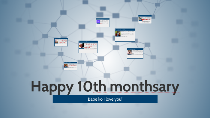 Happy 10th monthsary by JC Cerezo on Prezi