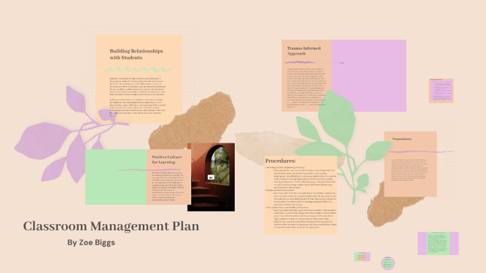 Classroom Management Plan by Zoe Biggs on Prezi