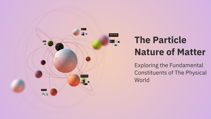 The Particle Nature of Matter by RHEALYN CODILLO on Prezi