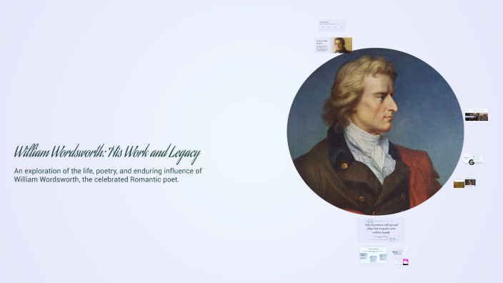 William Wordsworth: His Work and Legacy by Jennylyn Sanchez on Prezi