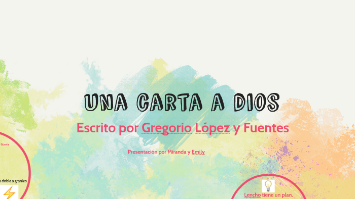 Una carta a dios by Miranda Hopkins on Prezi