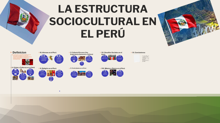 LA ESTRUCTURA SOCIOCULTURAL EN EL PERU by JHON ANDERSSON MAMANI QUISPE ...